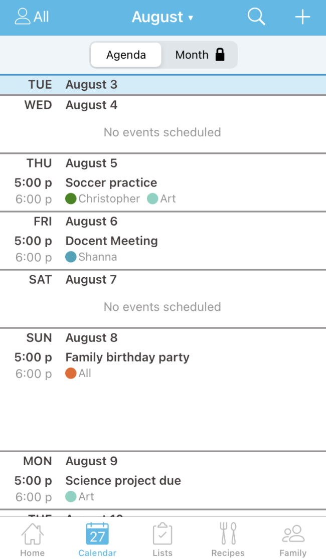 Cozi - LearningWorks for Kids